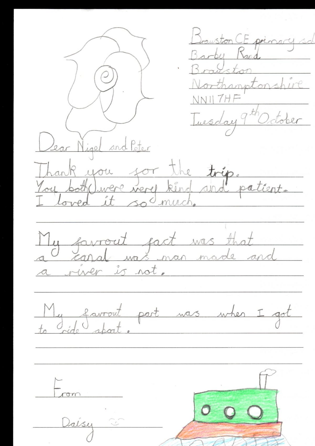 From classroom to the canal with Braunston Primary School - LNBP ...
