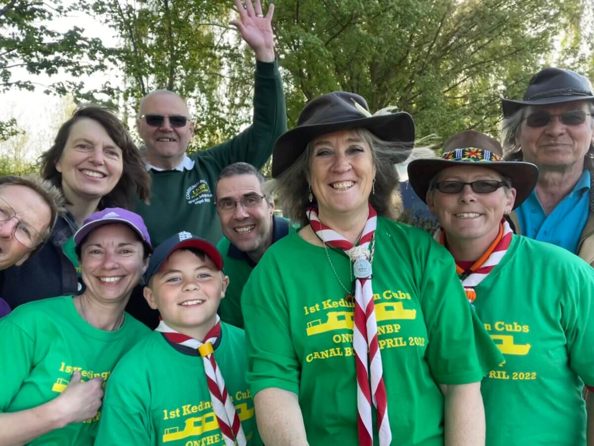 In pictures: Kedington Cubs on the canal - LNBP Community Boating